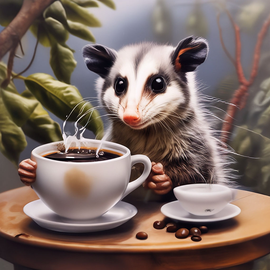 Opossum Poop Coffee