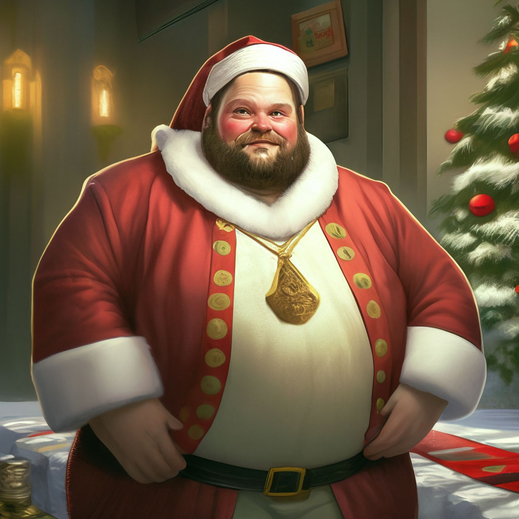 Gabe Newell Santa