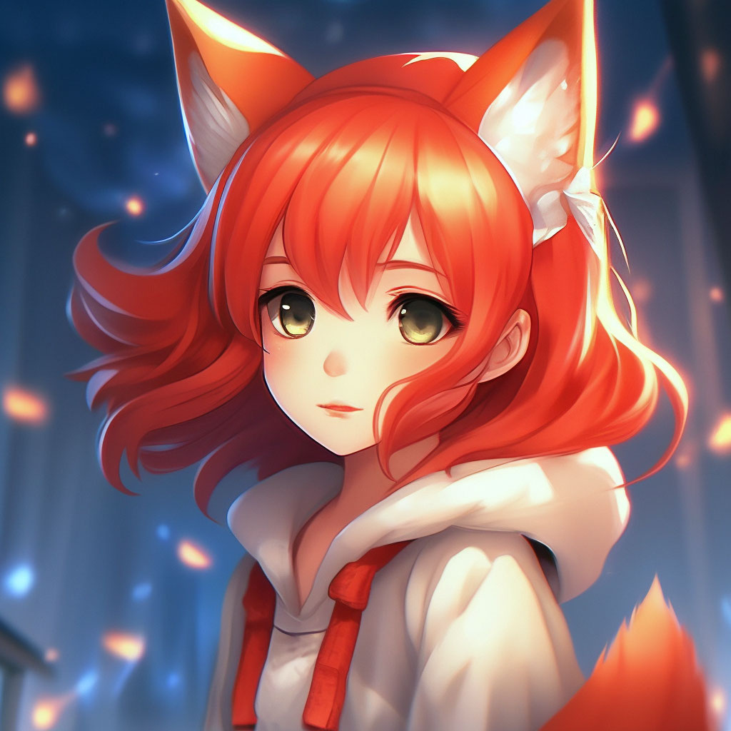 Red Fox Anime Jente Download Ezo Red Fox (Kemono Friends) Silver Fox