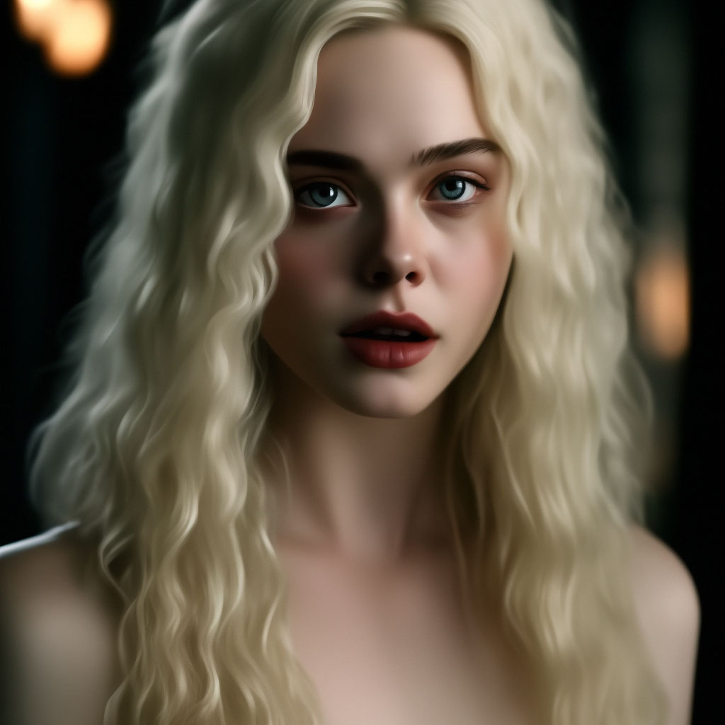 Elle Fanning Vampire
