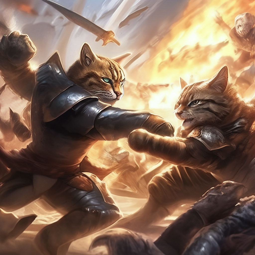 Epic Cat Battle