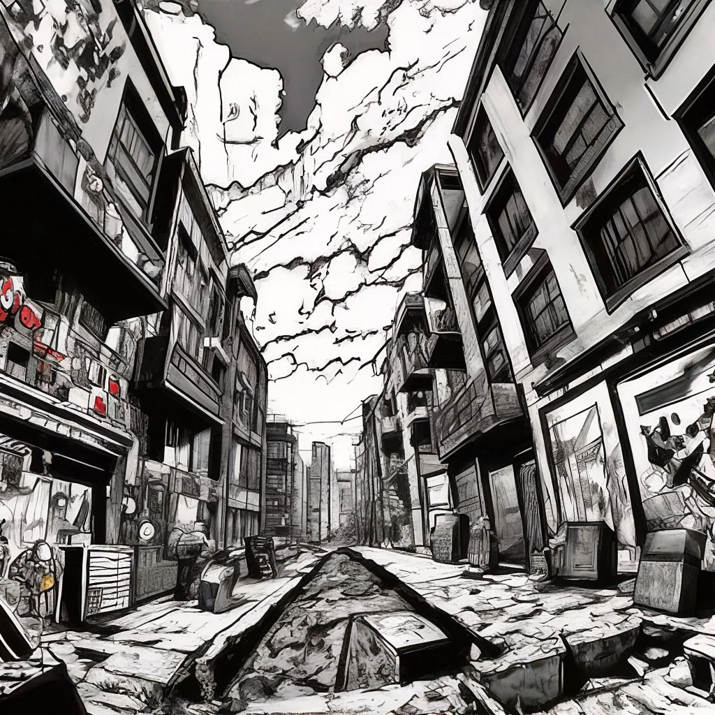 Gotham City Comic Background