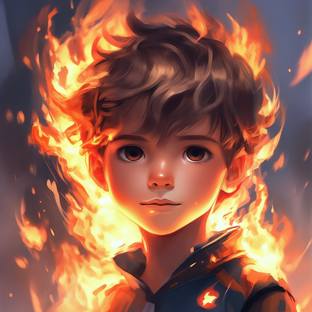 Fire Elemental Boy