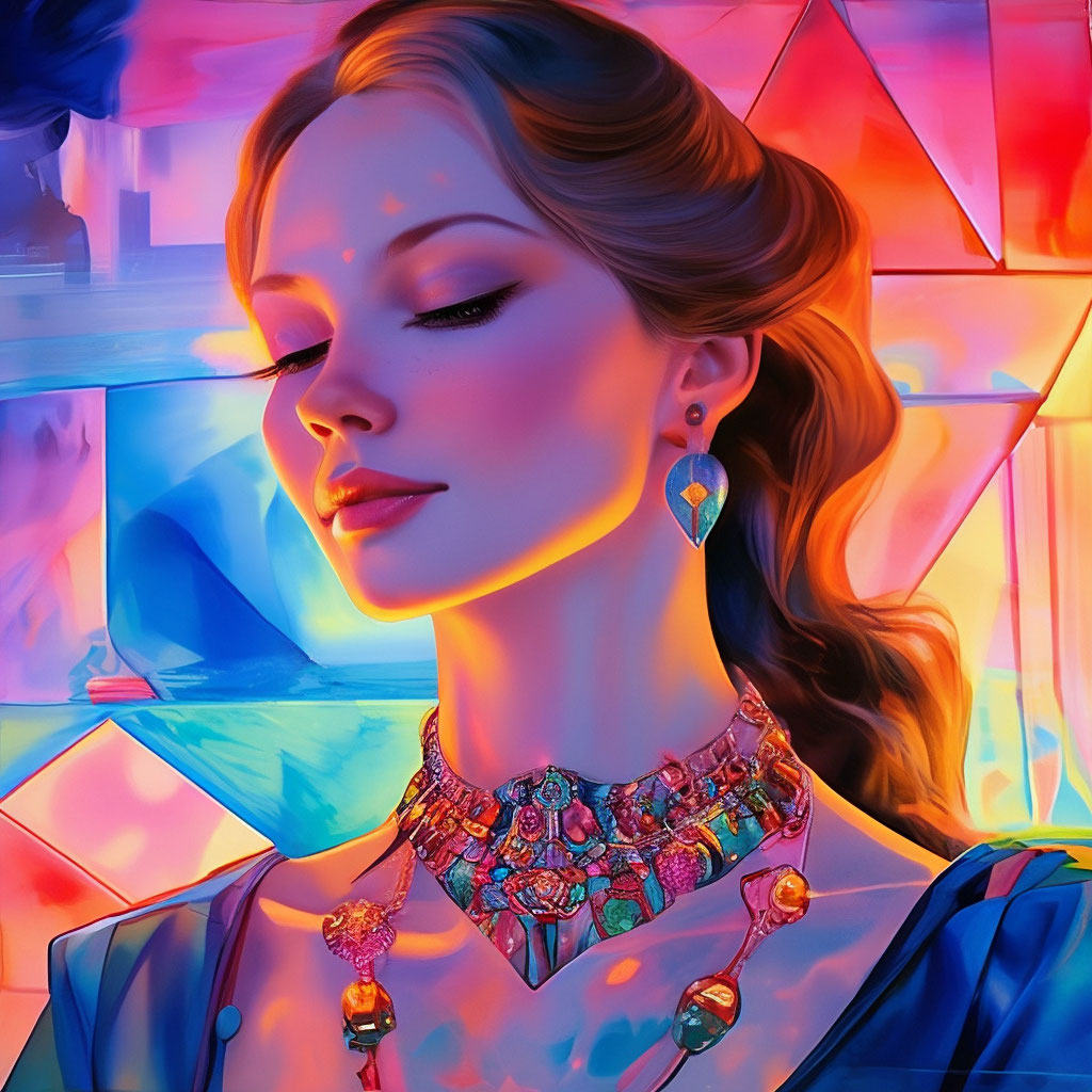 "Russian art women's art wears and …" — image created in Shedevrum