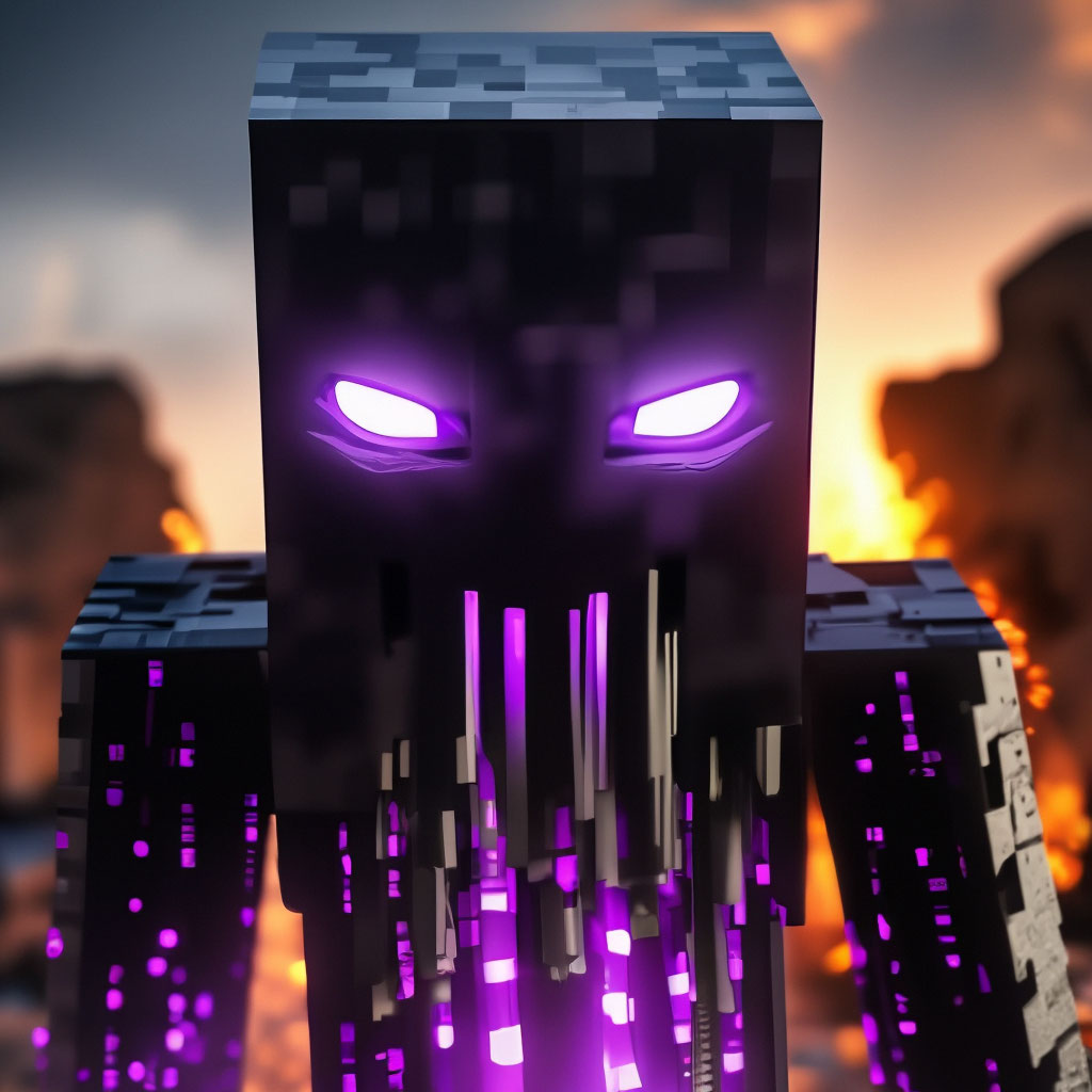 Minecraft Behang Enderman Schattig I Ruined Minecraft's New Mace