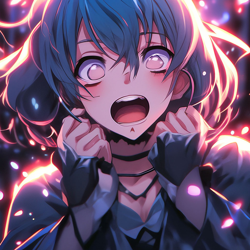 Anime Girl Screaming In Pain