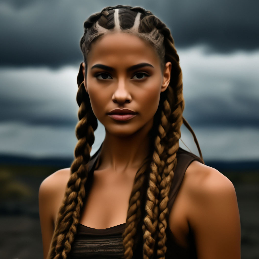 "Braids are braided Grapevine Leaving a smile And some tears" — image ...