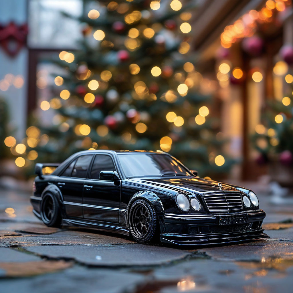 «Mercedes-Benz e-class W210 2001 в …» — картинка создана в Шедевруме