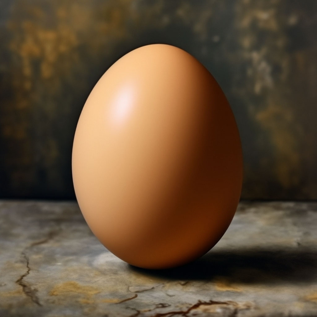 "Egg" — image created in Shedevrum