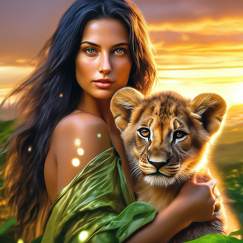 "Hyperrealism, beautiful, spectacular…" — image created in Shedevrum