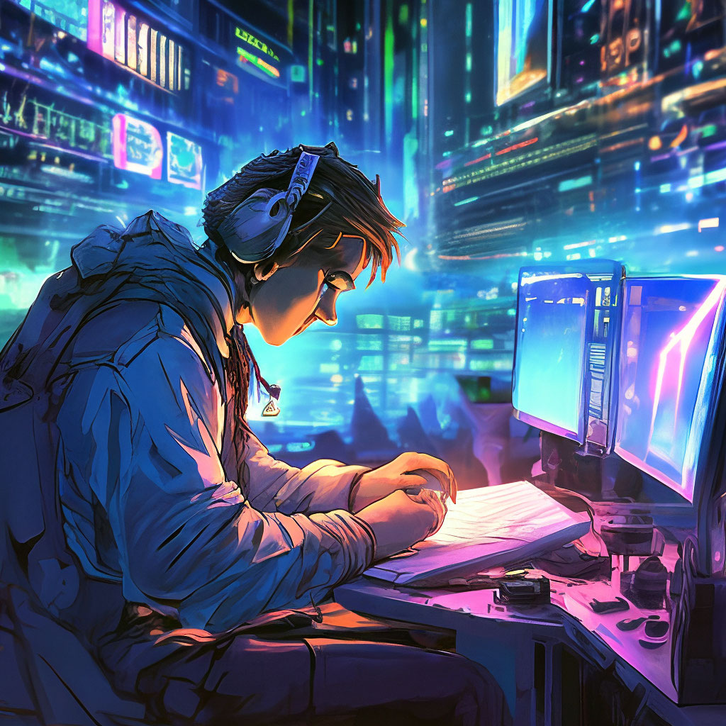 "A programmer who does not sleep for the second day and writes program ...