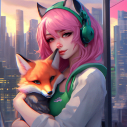 «For Fox lovers🦊🎁from @tata68 emo fox girl, sketchbook art, among high ...