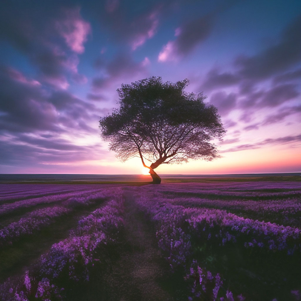 "🔸Сергей🔸 Dreamcore field, lonely …" — image created in Shedevrum