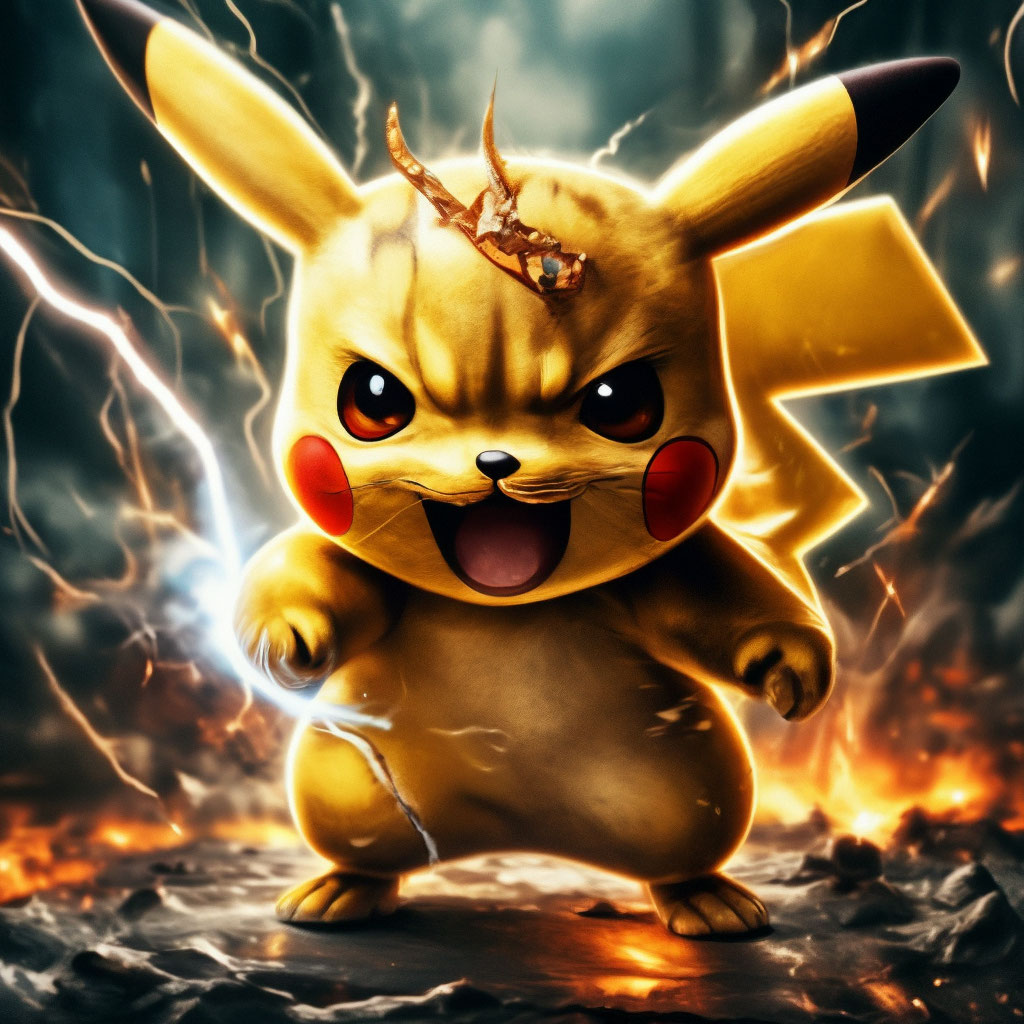 Pokémon Pikachu Malvado Página 5 | Vectores E Ilustraciones De