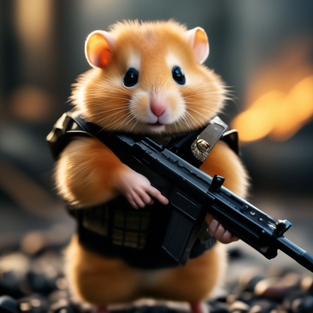 Hamsters Engracados Com Armas
