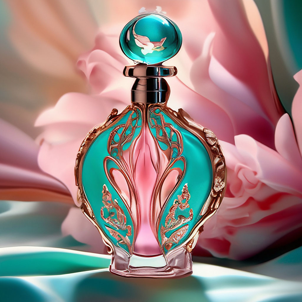 Beautiful perfume bottle beautiful image created in Shedevrum