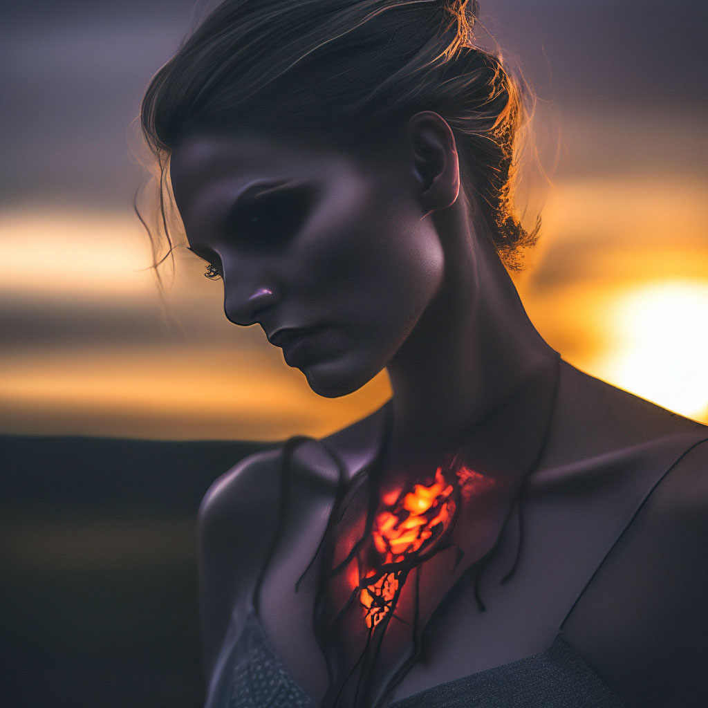 Vampire Biting Neck Drawing