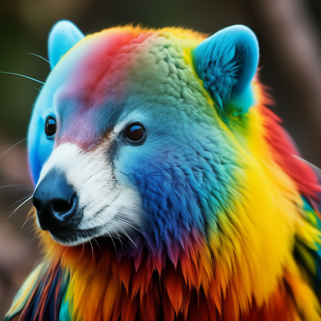 Real Rainbow Animals