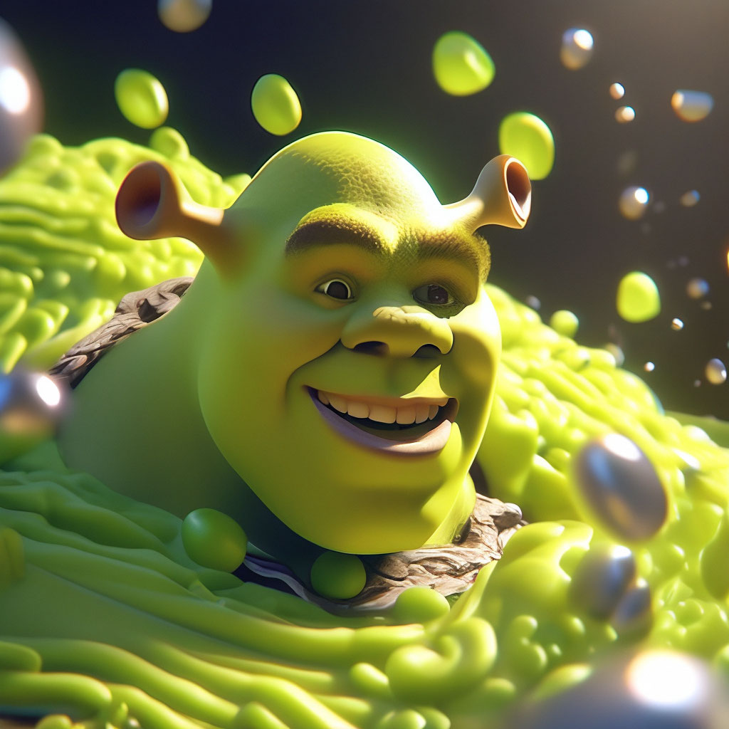 «Шрек и мыши история о том как доброта может изменить жизнь — создано в Шедевруме