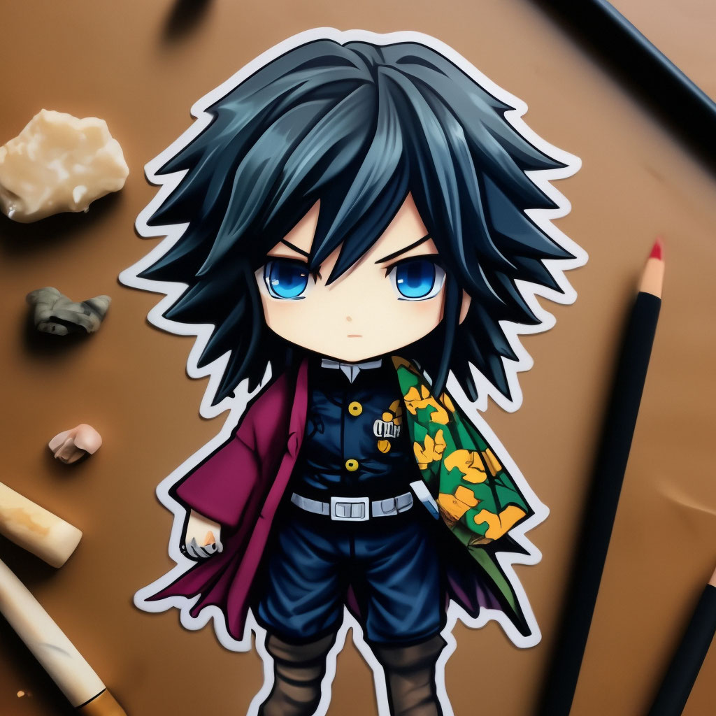 "Chibi Tomioka Gyu" — imagen creada en Shedevrum