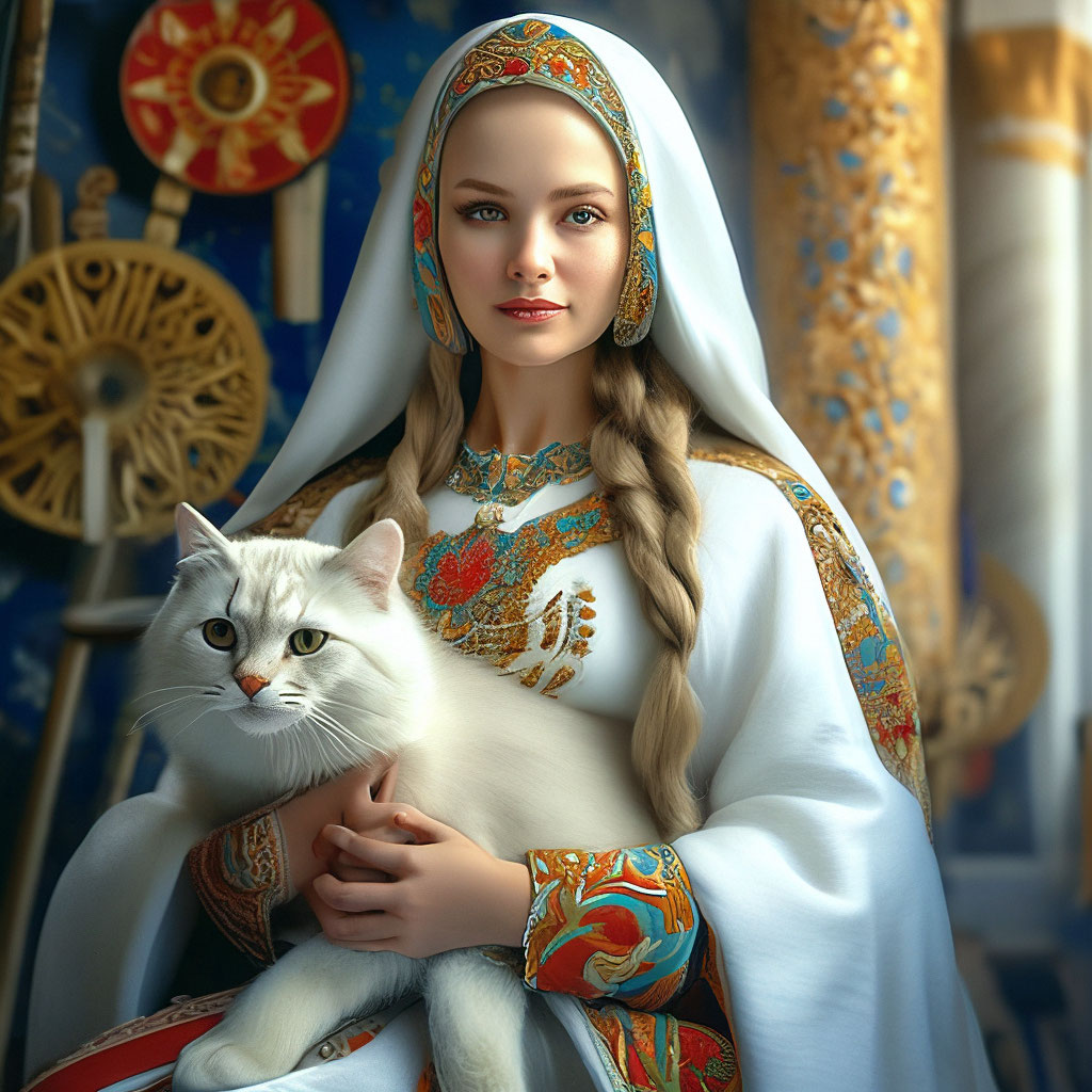 "Russian Pantheon, Beautiful Slavonian…" — image created in Shedevrum