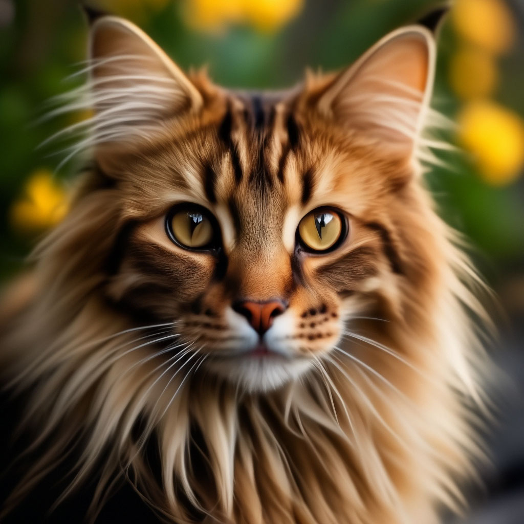 "The most beautiful cat picture in the world" — image created in Shedevrum