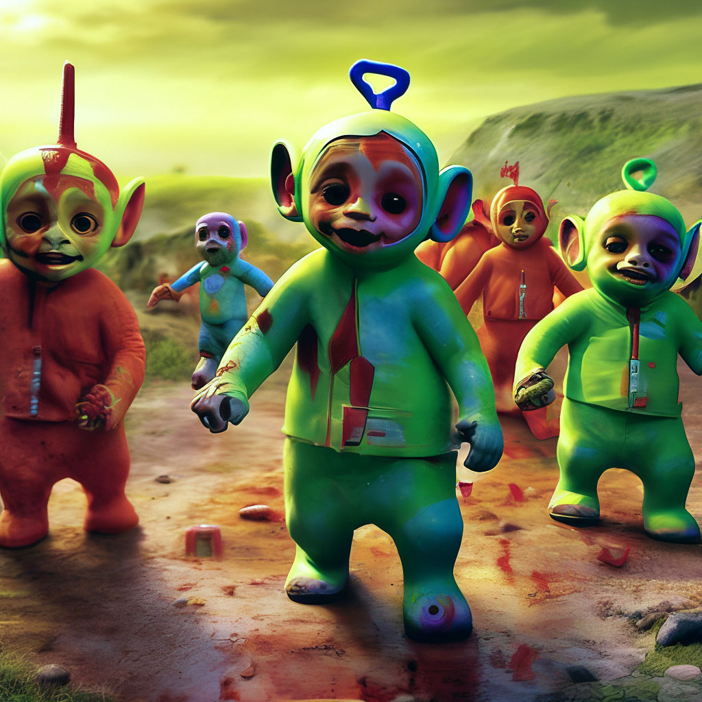 Teletubbies Zumbis Teletubbies Mod (Mod) For Left 4 Dead 2