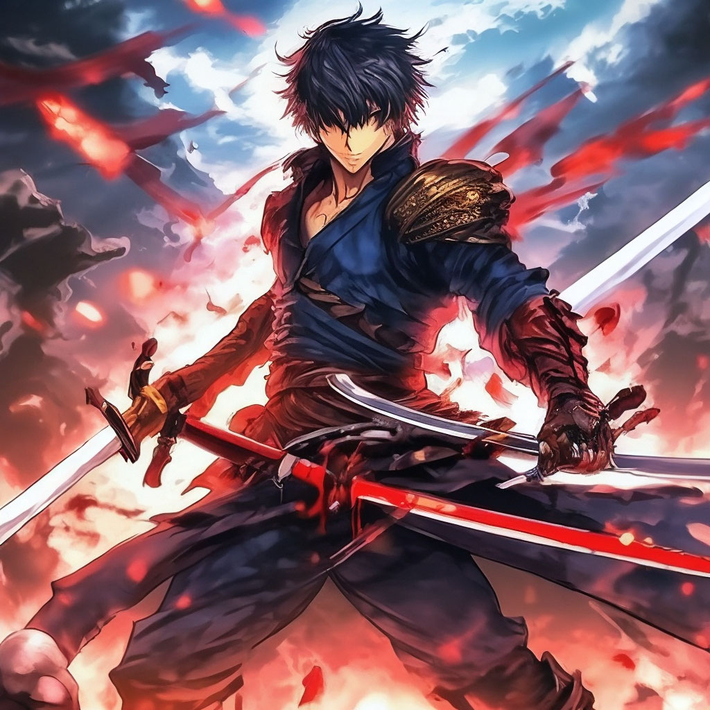 Anime swordsman store