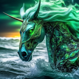 «🎁 for everyone Mystical magical demon kelpie horse woven from water ...