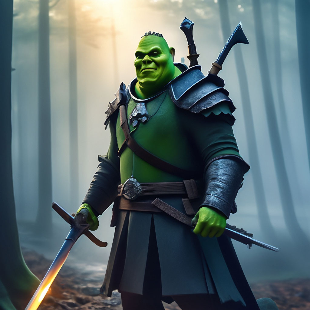 SAMURAISHREK — профиль пользователя в Шедевруме