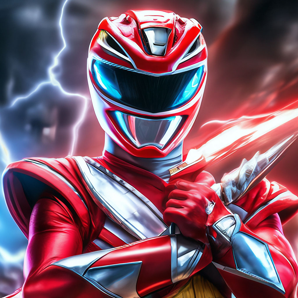 Power Rangers Super Megaforce Red Ranger Wallpaper