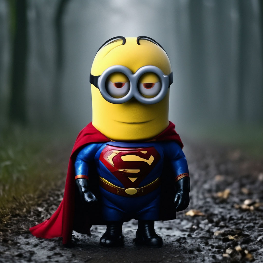 Minion Superman Wallpaper