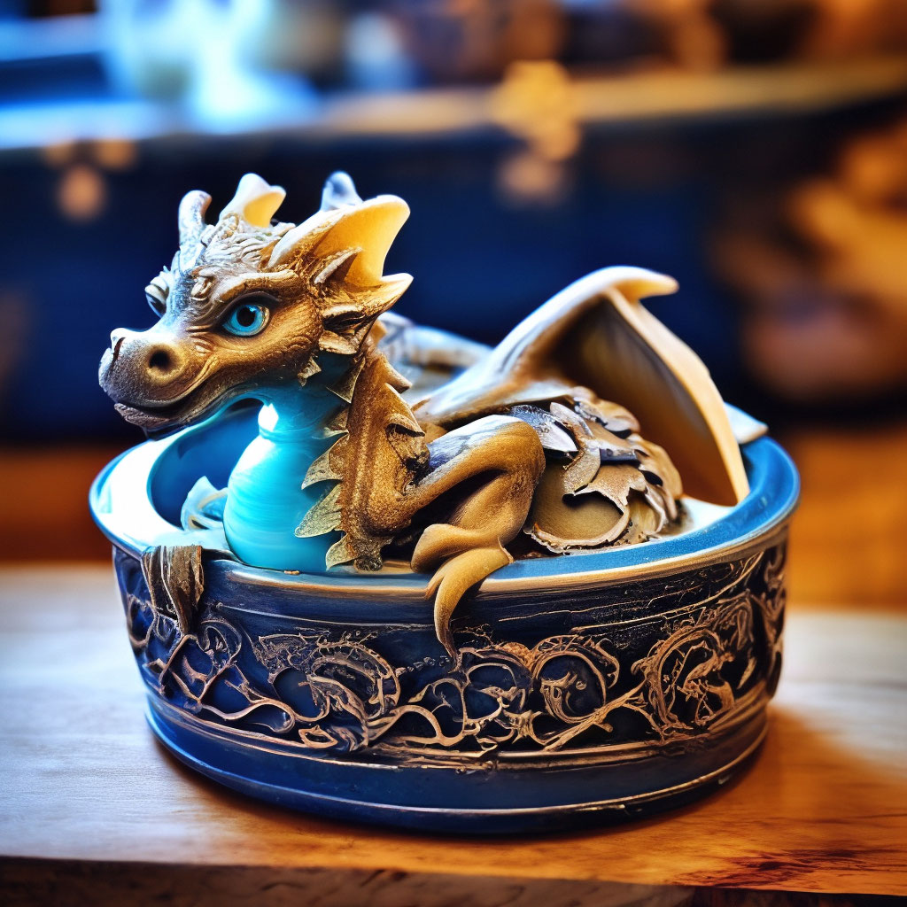 "Epic handmade soap, in a soap dish in…" — image created in Shedevrum