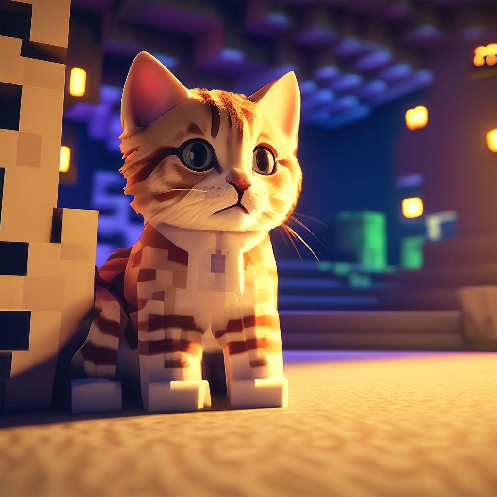 Minecraft cat store