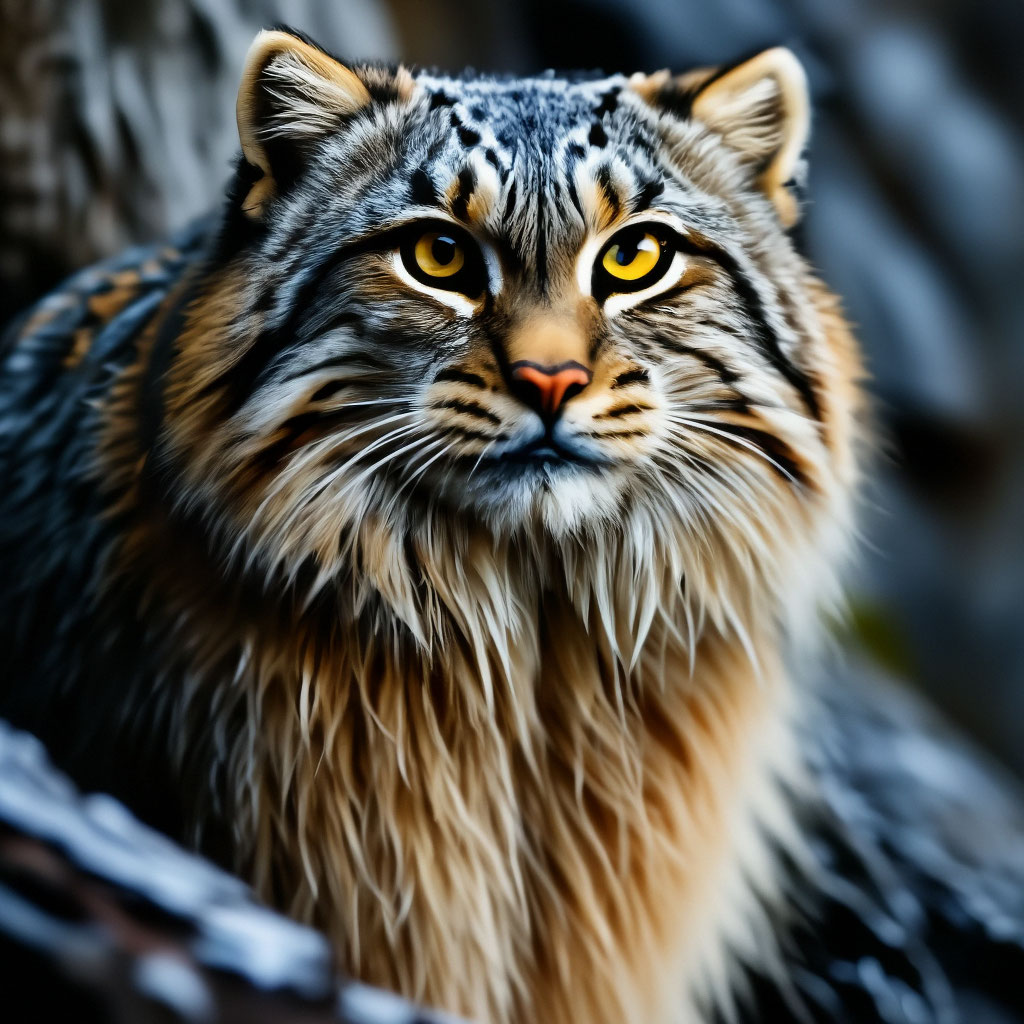 "Manul" — image created in Shedevrum