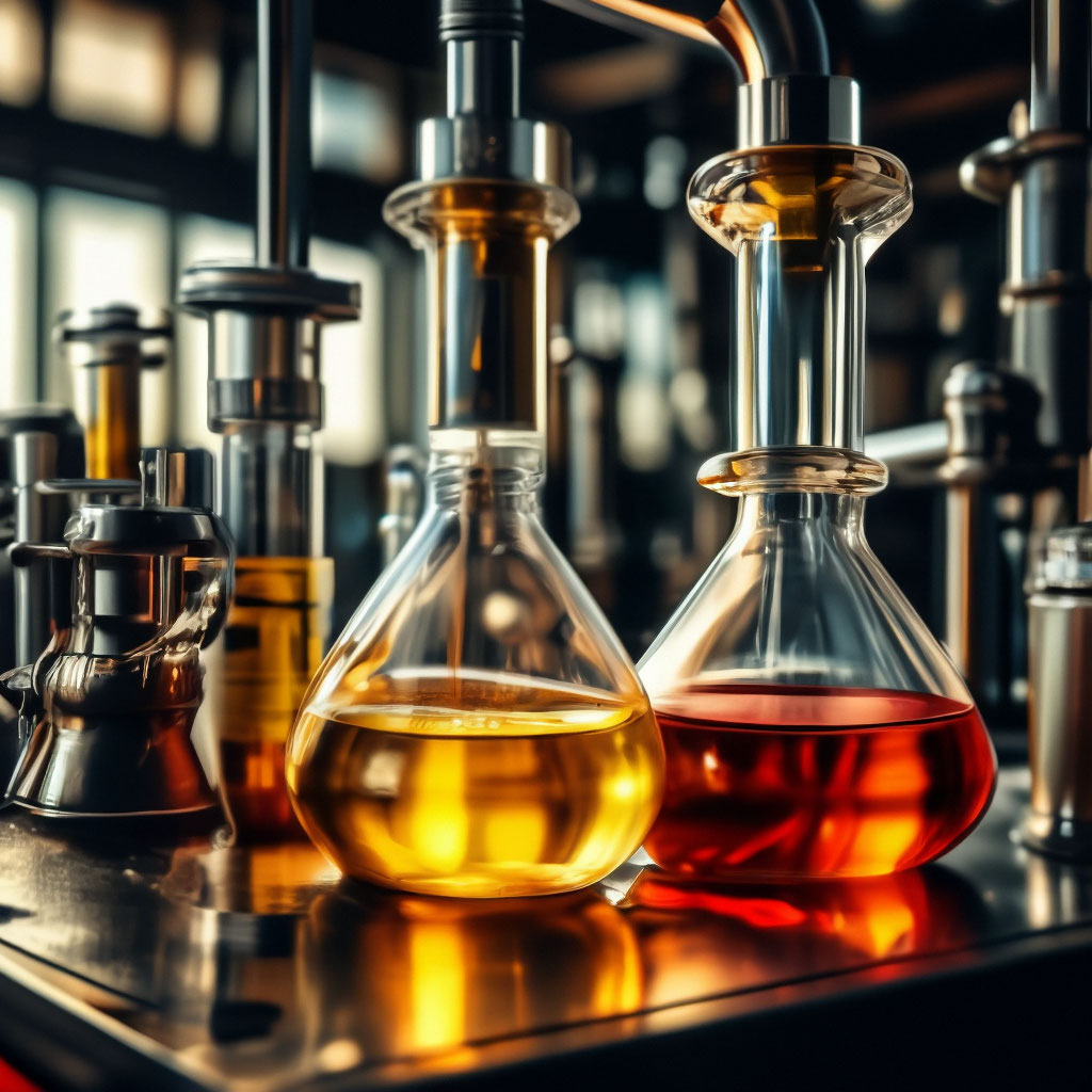 "Extraction chemistry realism" — image created in Shedevrum