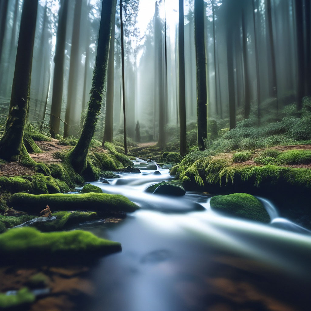 "Forest" — image created in Shedevrum