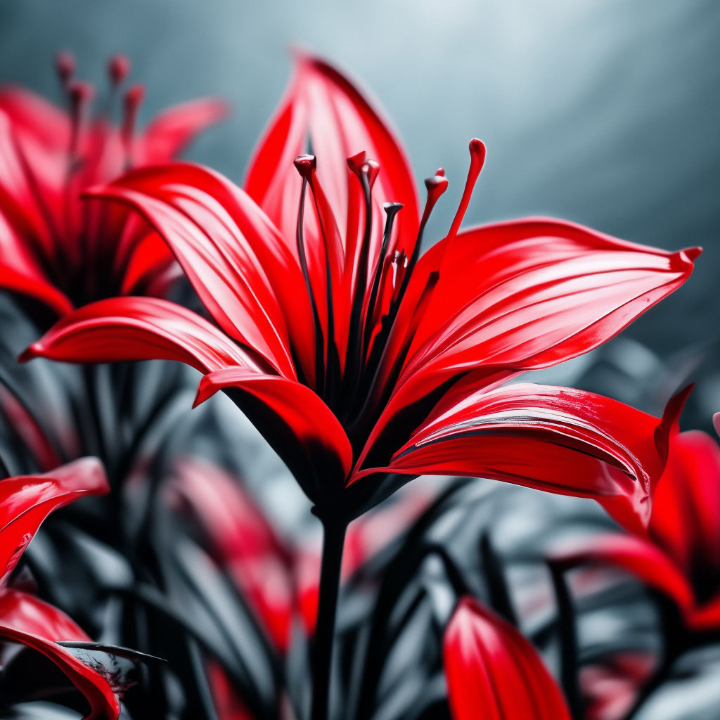 "Contour graphic drawing, clear …" — image created in Shedevrum