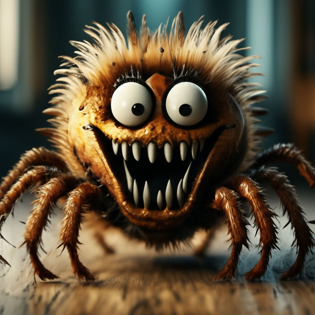 Evil Cartoon Flea A Bug's Life