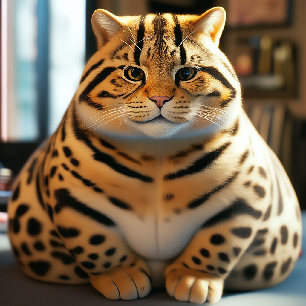 Fat Leopard Cat Profil För Adelhills Bengal Cats
