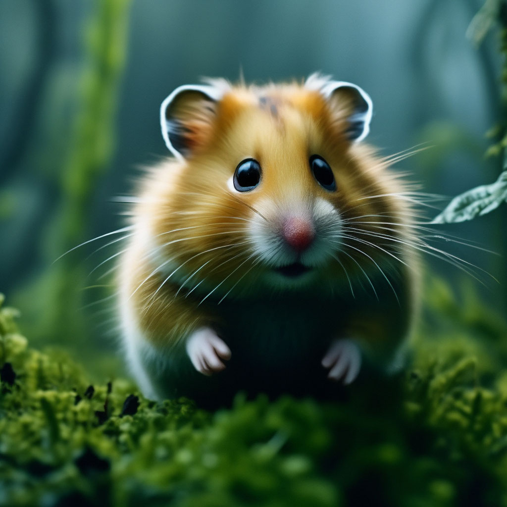 "Hámster" — imagen creada en Shedevrum