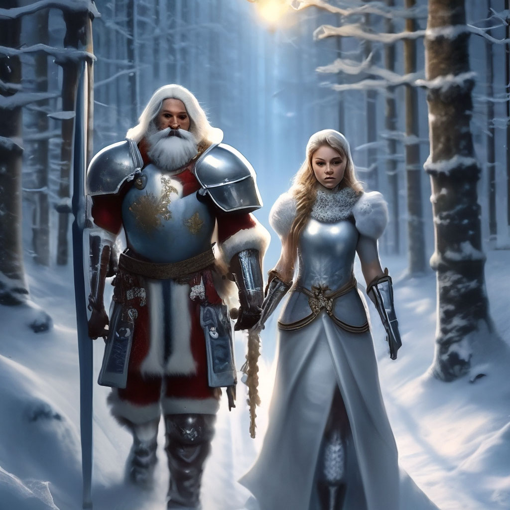 Winter Maiden Medieval