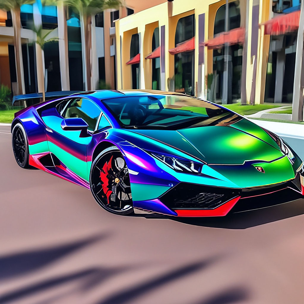 Lamborghini Rainbow