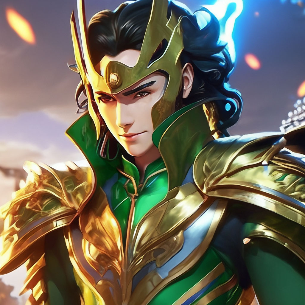 Loki Stíl Anime