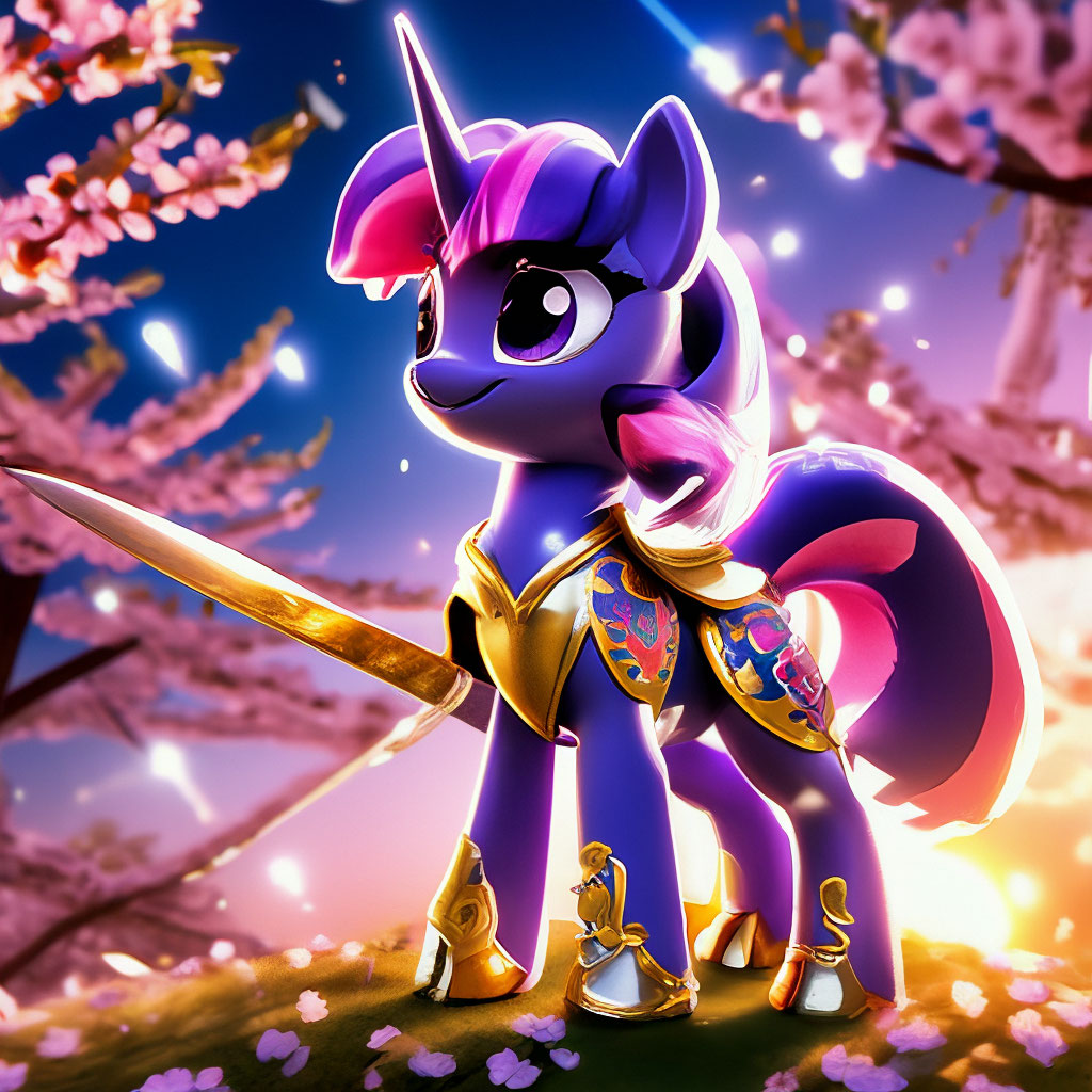 Twilight Sparkle Tapet