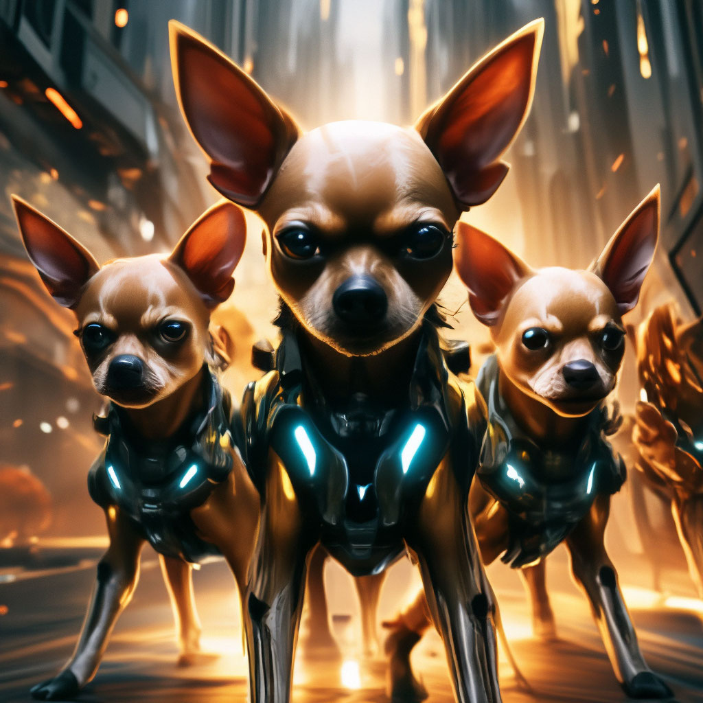 Pack Of Vicious Dogs