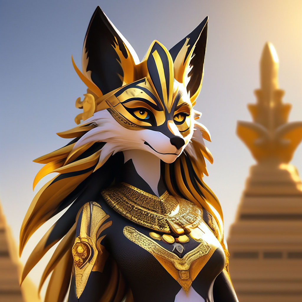 Female Anthro Fox