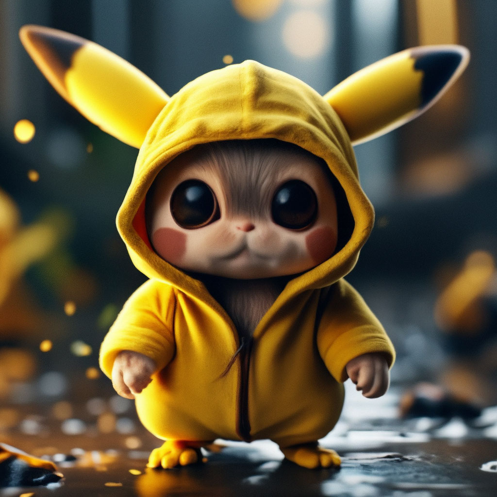 Gif De Pichu Lindo Lindo Y Adorable #pikachu #cute #mouse #pokemon
