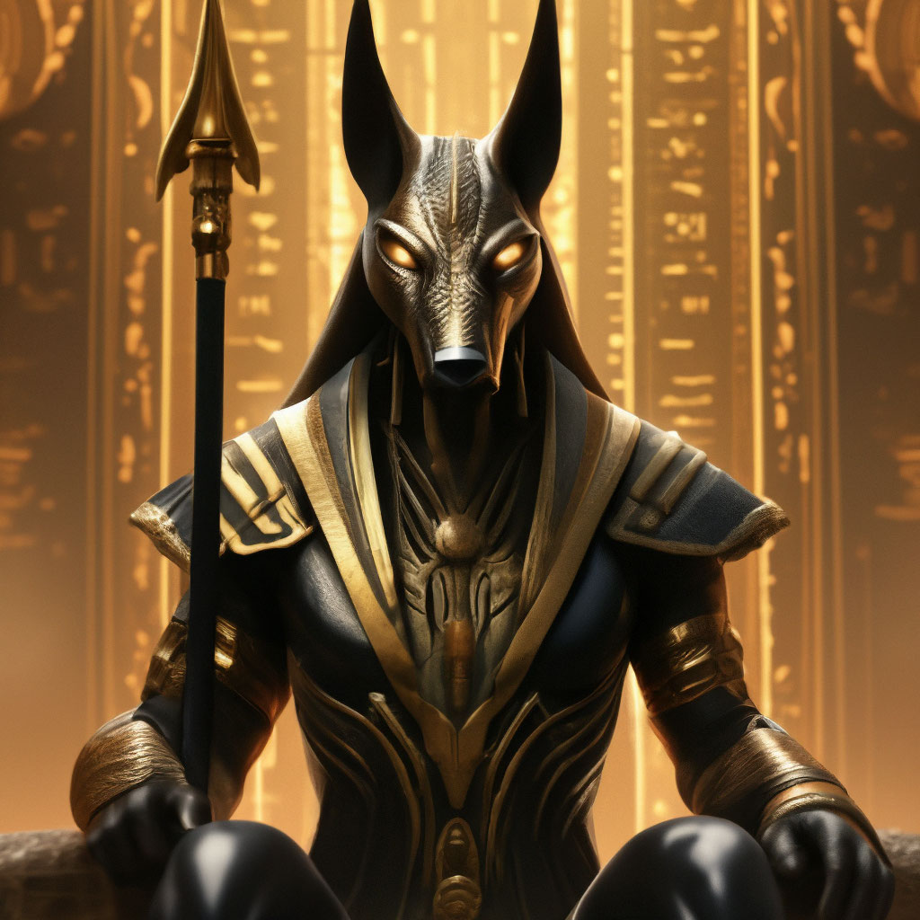 Bastón De Anubis