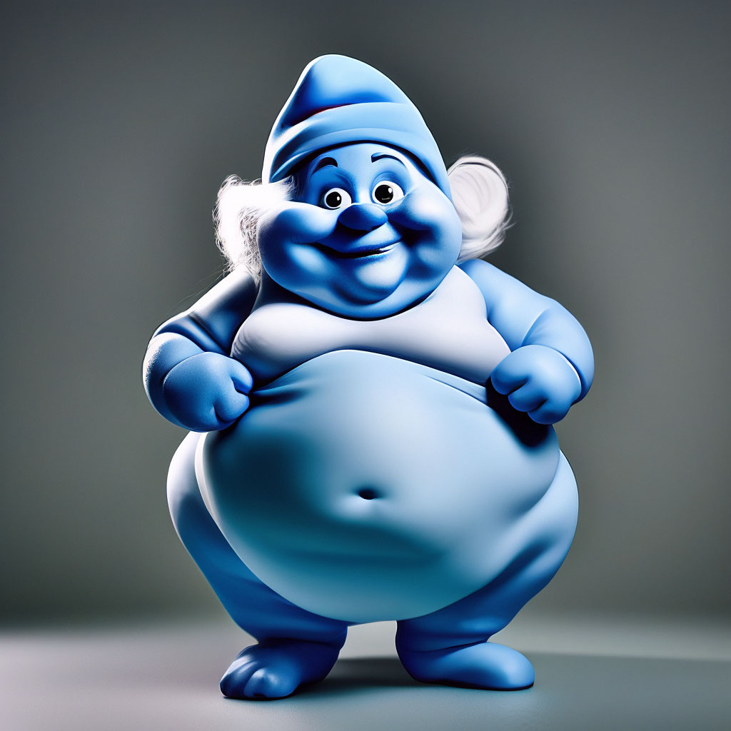 Greedy Smurf Fat